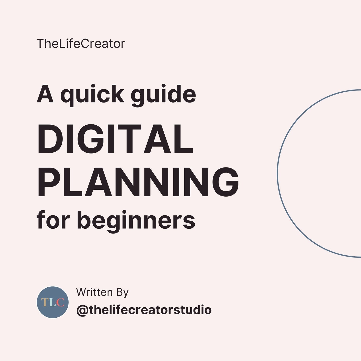 Digital Planning – The Life Creator