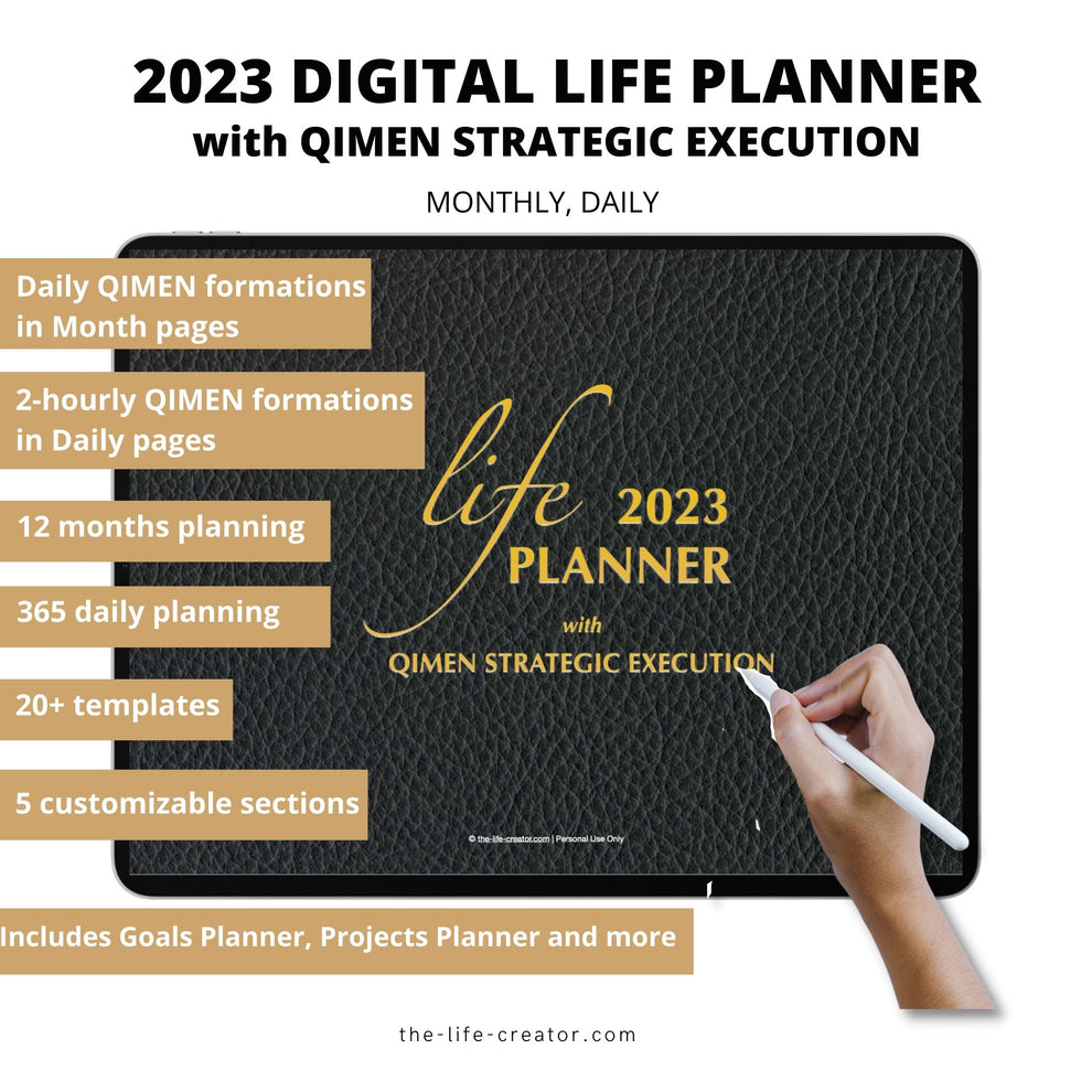 2023 Life Planner with QIMEN Strategic Execution – The Life Creator
